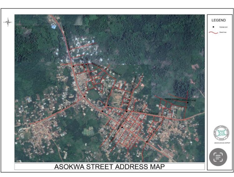 INSTALLATION OF STREET SIGNAGE @ ADANSI ASOKWA – Adansi Asokwa District ...